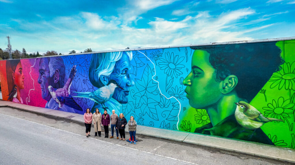 A New Mural in Monaghan Town invites the public to think about the ...